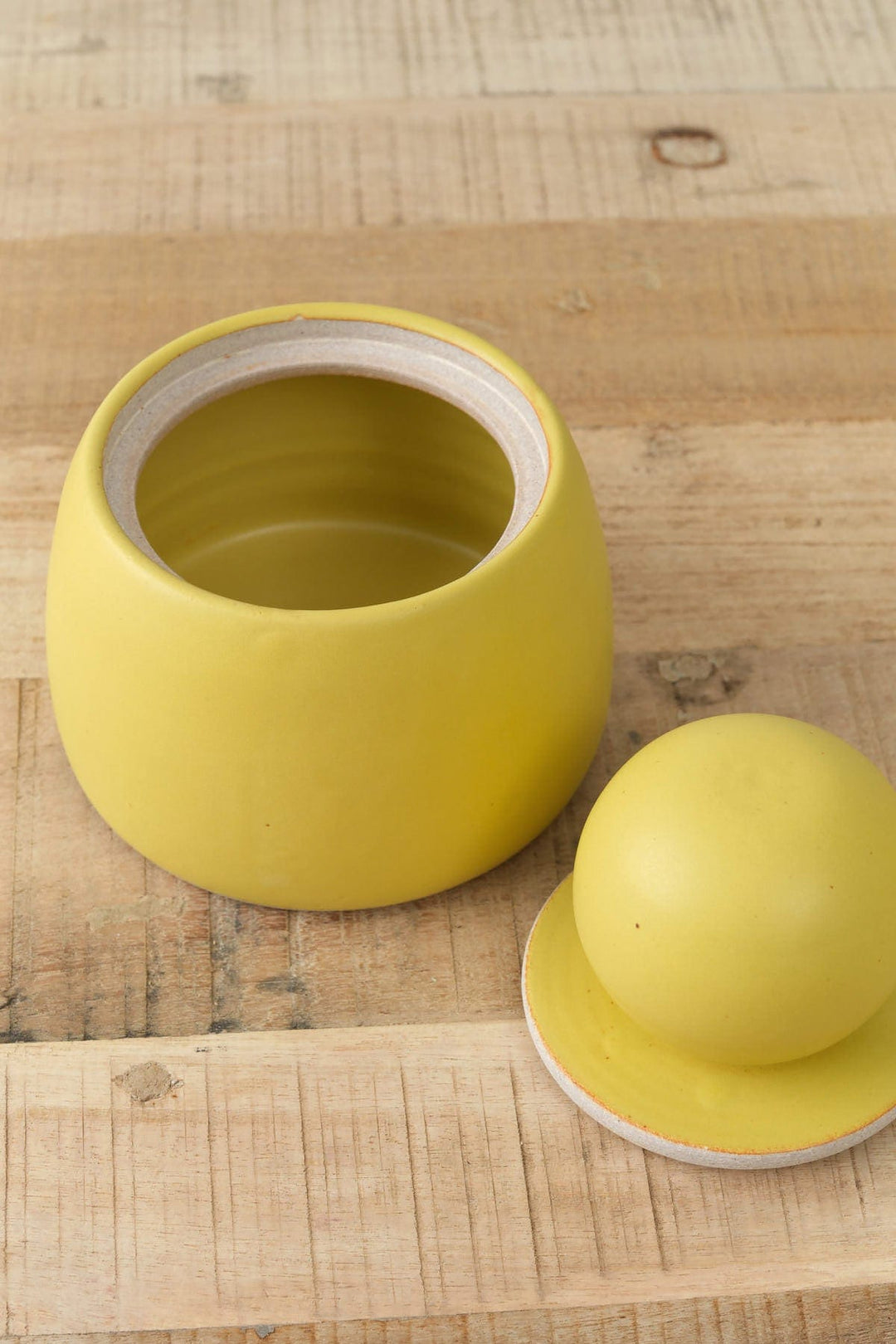 MH Ceramics Medium Stash Jar in Saffron – Cedar & Hyde Mercantile