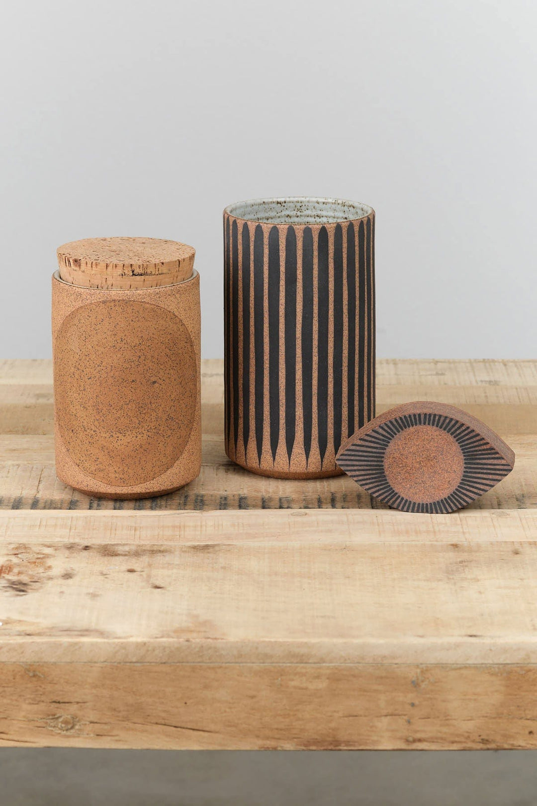 MQuan Small Tall Vessel in Black Stripes – Cedar & Hyde Mercantile