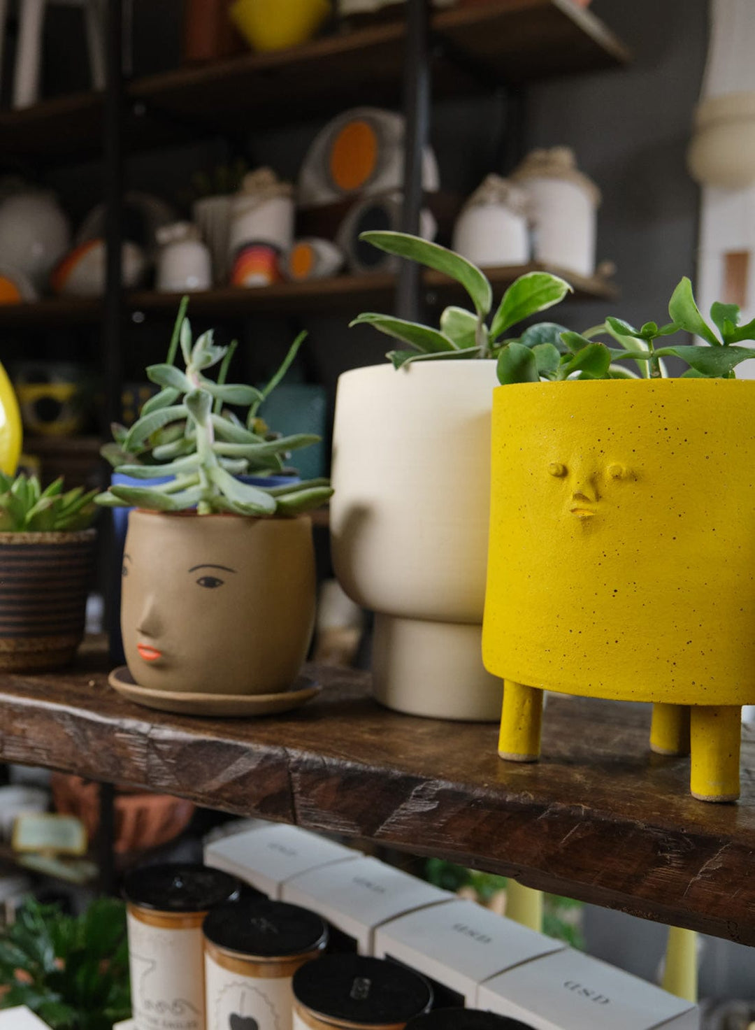 Rami Kim Studio Face Pot Set in Blush – Cedar & Hyde Mercantile